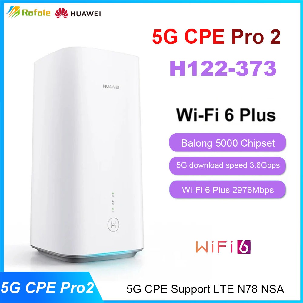 Ready Stock Huawei 5G CPE PRO 2 H122-373Wi-Fi 6 Plus Router 4G 5G Router 3 Prime LTE CAT19 ...