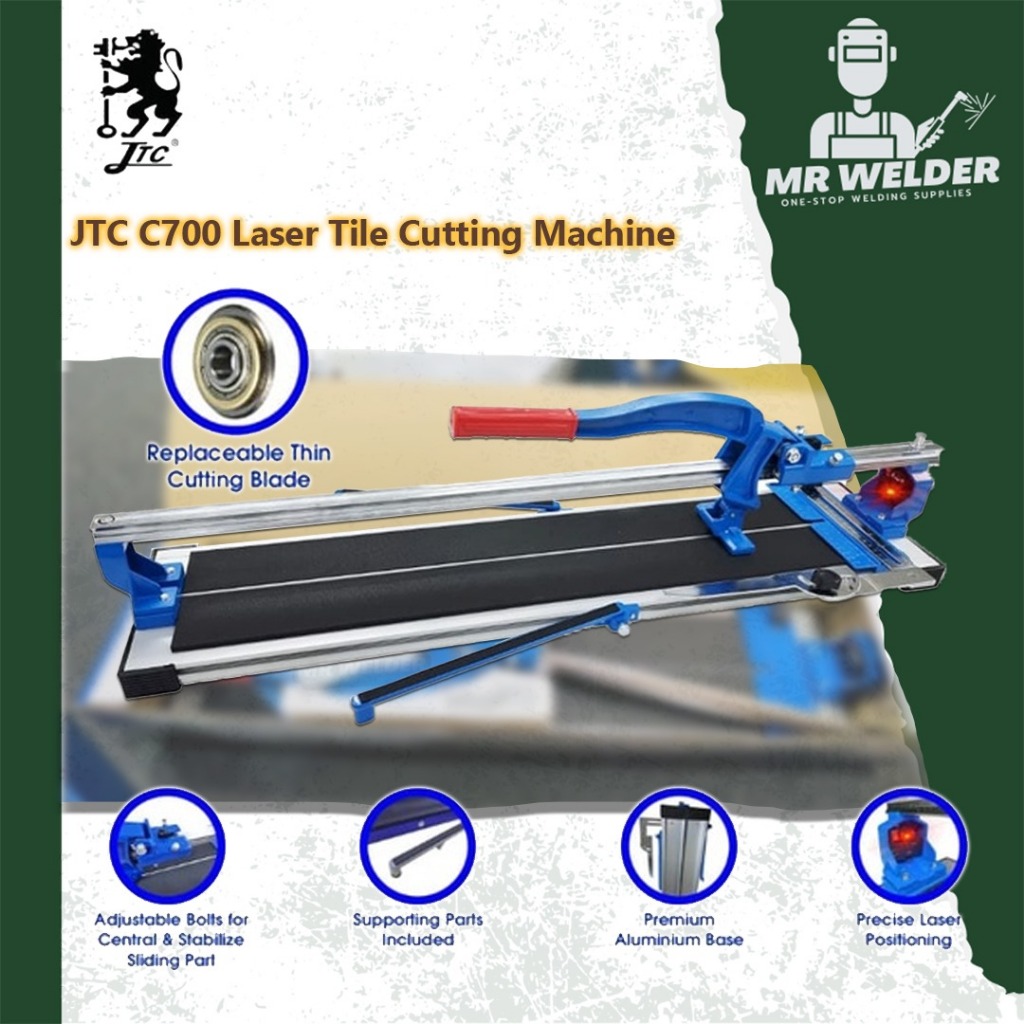 JTC Tile Cutting Machine Heavy Duty / Mozek Cutter Machine / LASER LEVEL TILE CUTTER CUTTING ...
