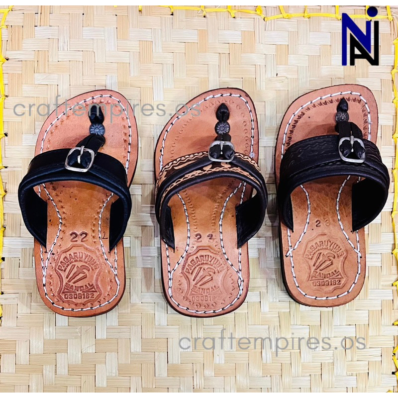 CAPAL KULIT PAGARUYUNG KANAK-KANAK LELAKI / BOYS LEATHER CAPAL | Shopee ...