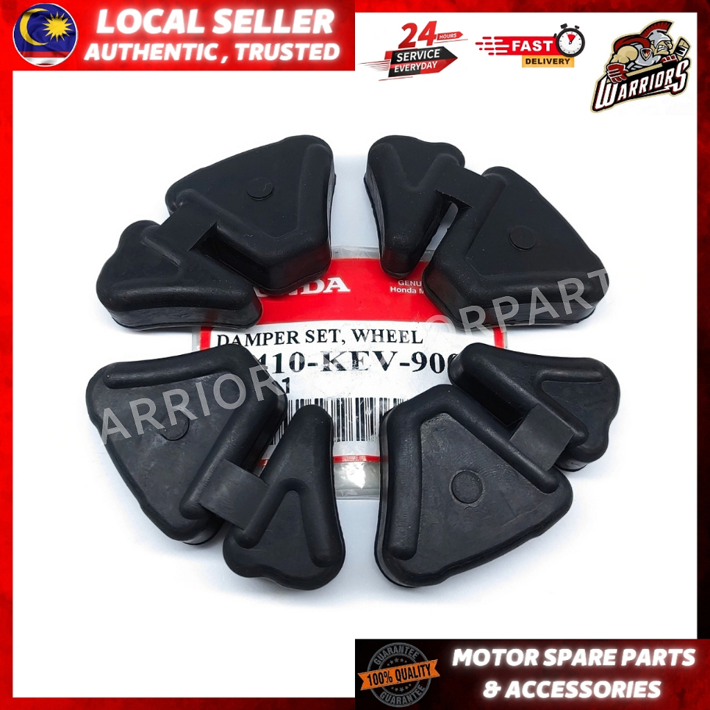 HONDA EX5 DREAM/WAVE100/W100R/WAVE125 HUB DAMPER SET HUB RUBBER ...