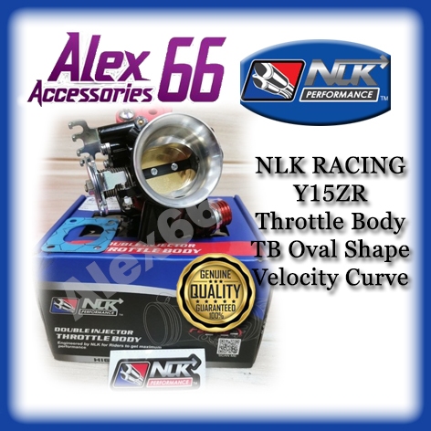 NLK RACING ORIGINAL Throttle Body Racing TB Oval Shape Velocity Curve ...