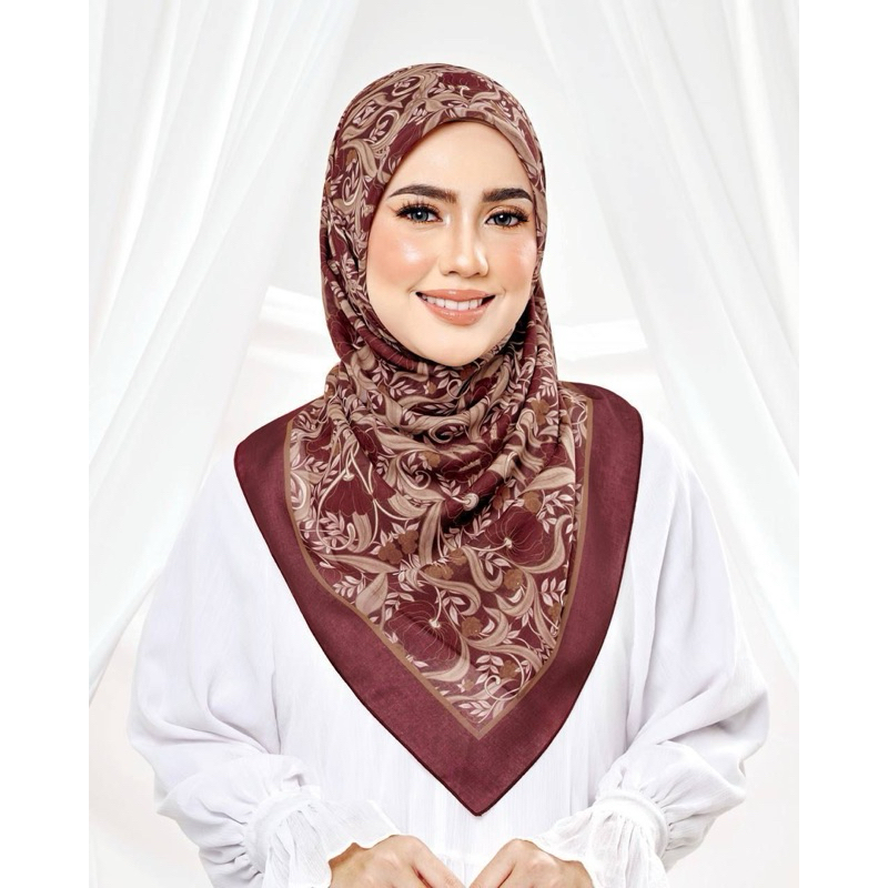 Tudung Ruffle Autumn In My Heart | Shopee Malaysia