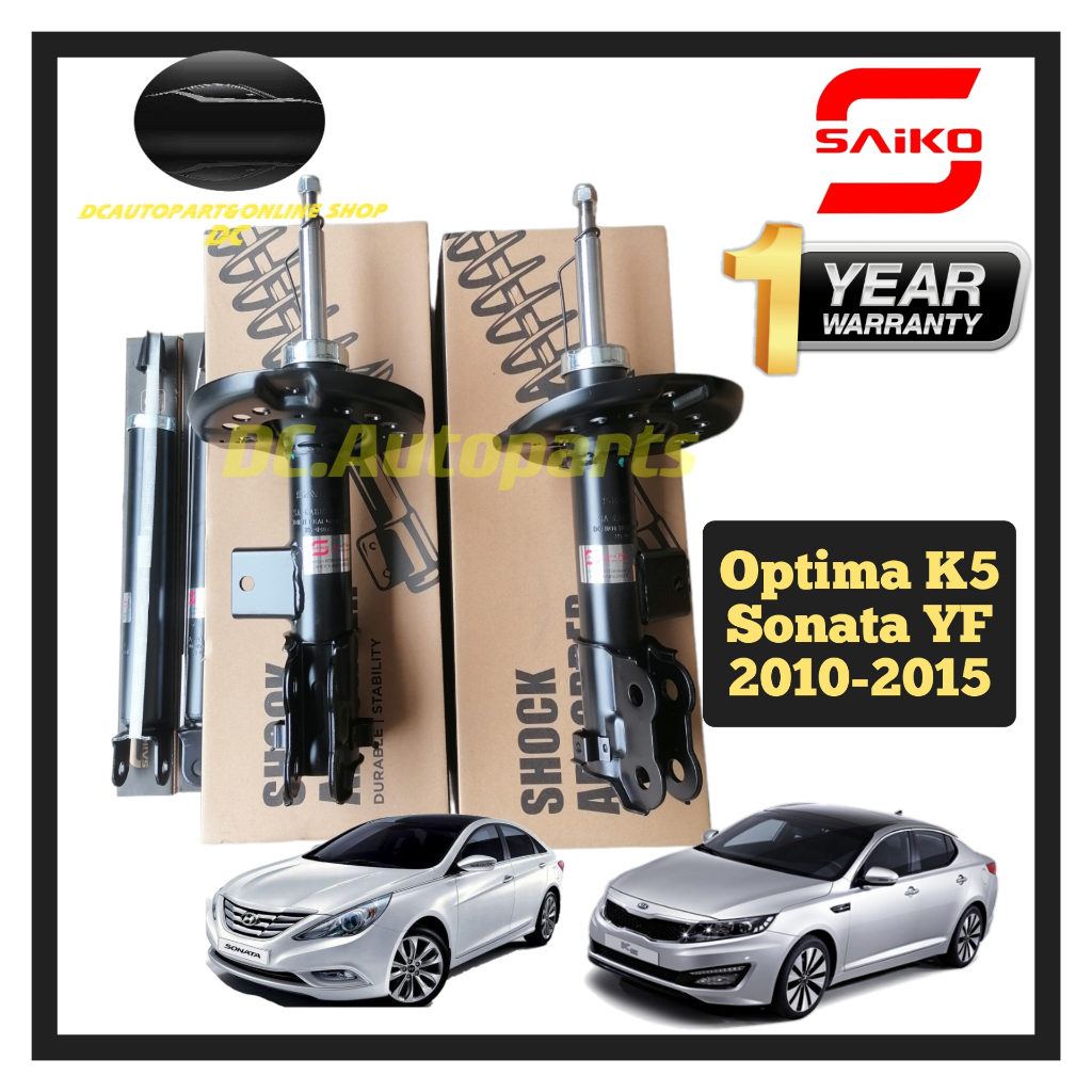 SAIKO ABSORBER KIA OPTIMA K5 HYUNDAI SONATA YF 2010-2015 SHOCK ABSORBER FRONT / REAR | Shopee ...