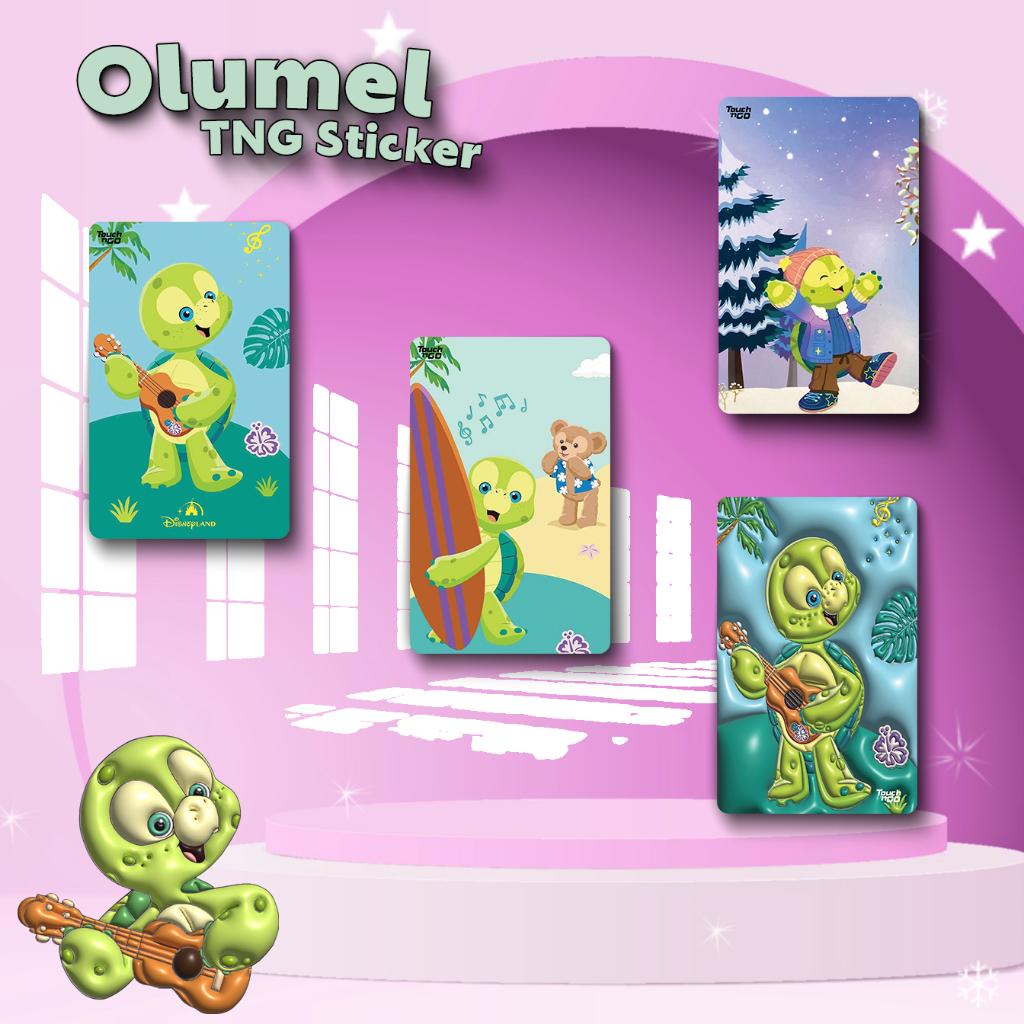 Olumel TNG Pelekat - Tng Touch N Go/Bank kad pelekat pelindung (Beli 4 ...
