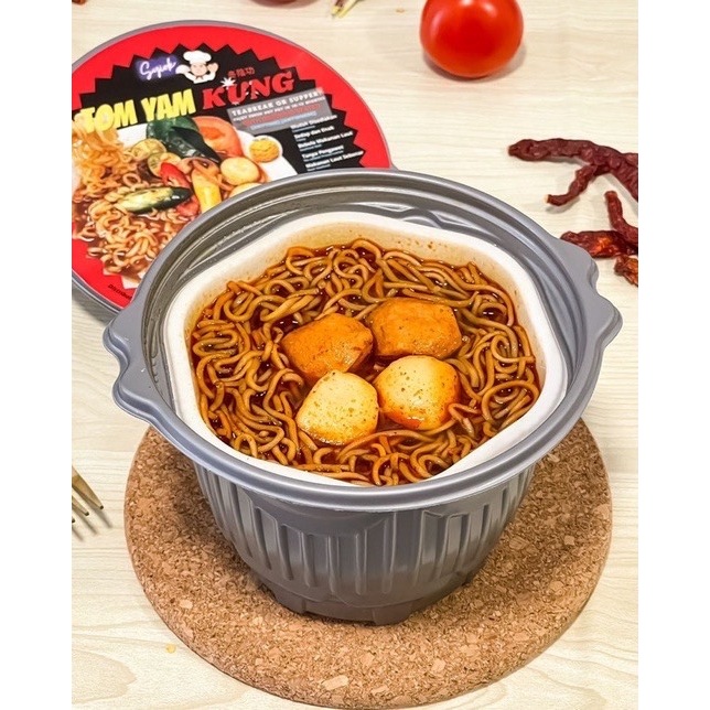 Syiok Rasa TomYam Kung Self-Heating Instant Hotpot [MUSLIM PRODUCT ...