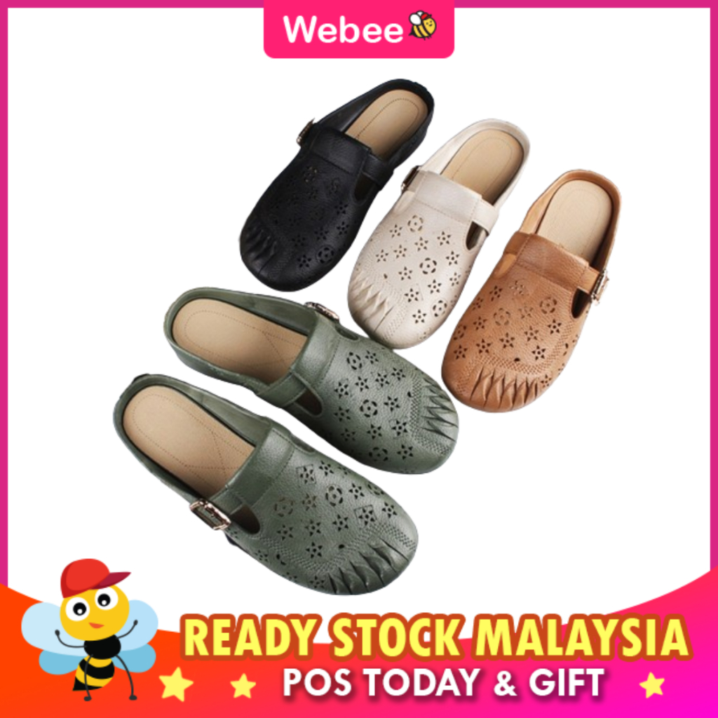 READY STOCK💝 WEBEE Women Casual Flat Sandal Comfort Summer Korean Style ...