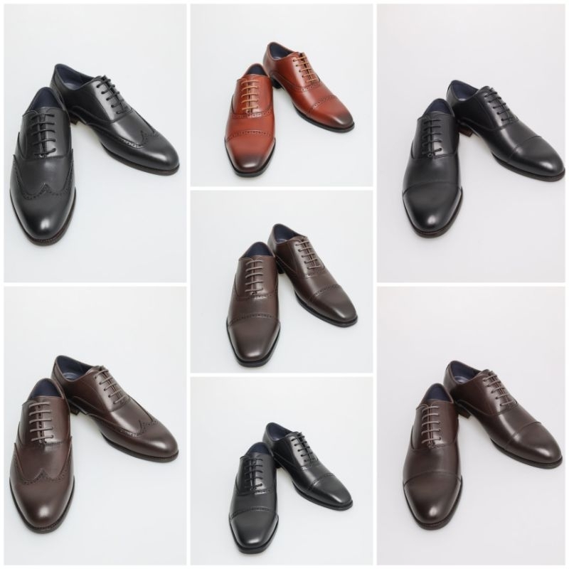 Tomaz F398, F400 & F394 Men's Cap Toe & F401 Oxford Brogue Toe Shoes ...