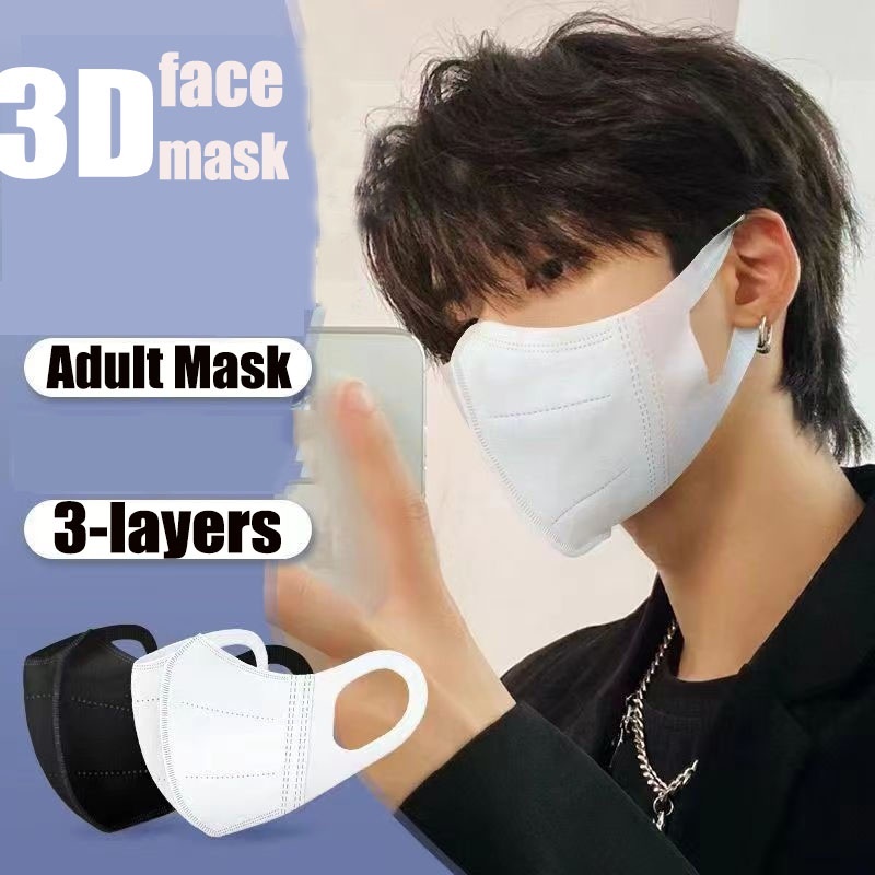 Mask Duckbill Mask Face Mask non Medical Mask 10pcs Bundle pack Fish ...