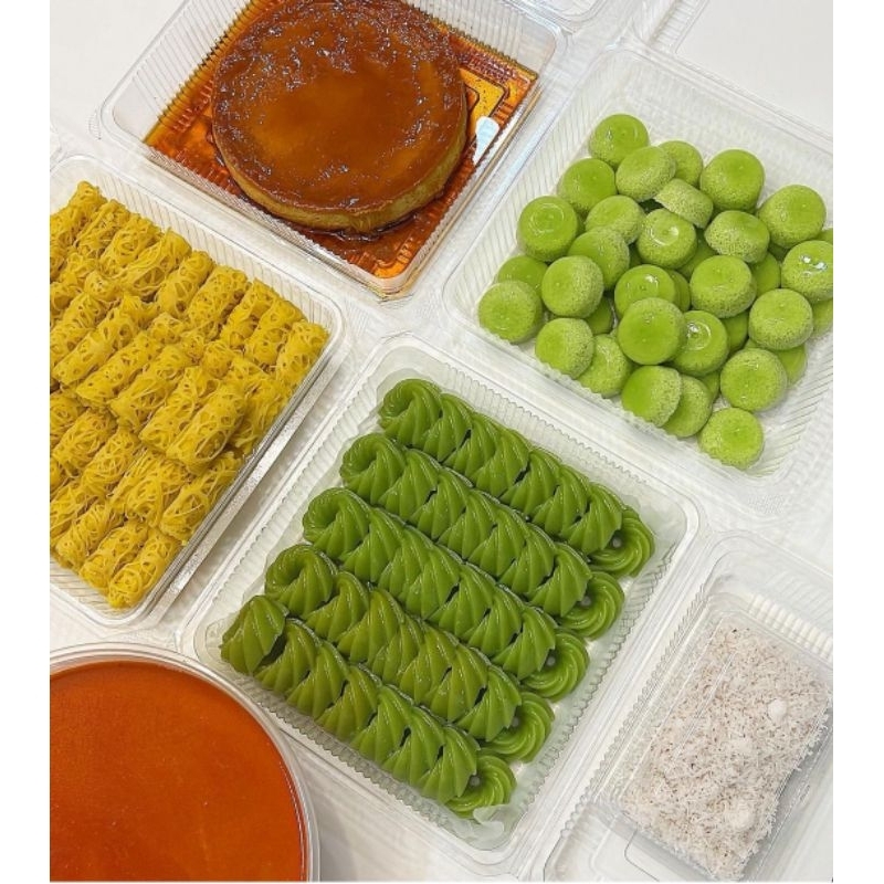 RORA - 4/8 Inch Transparent Square Cake Box | Bekas Plastik Tapau Kek ...