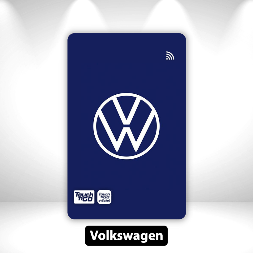 [Bukan Kad*] Volkswagen - Sticker Touch n Go T*G Sticker Card Skincard ...