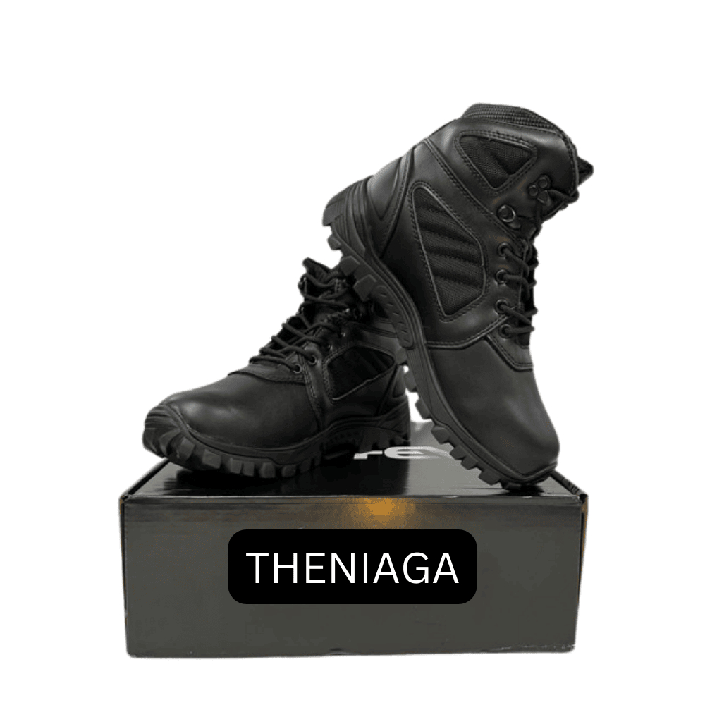 Kasut Taktikal MYevhev Black Operasi Tactical Boots Hitam Shoes Ringan ...