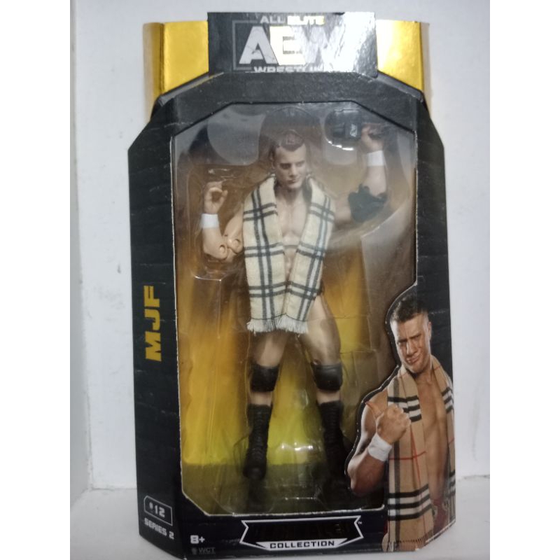 (Box Damage) Jazwares AEW Unrivaled Series 2 MJF Wrestling Figure ...