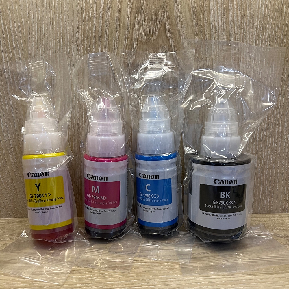 Ready Stock Canon Original Ink GI790 / GI-790 / 790 For : G1000/ G2000/ G3000/ G4000/ G1010 ...