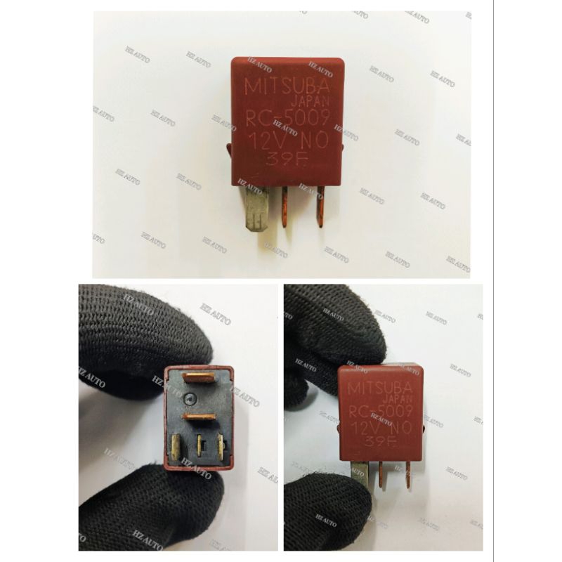 100% ORIGINAL MITSUBA RC-5009 4PIN RELAY 12V FOR HONDA CIVIC, ACCORD ...