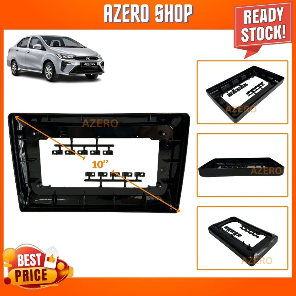 Android Player Casing 10 inch Perodua Bezza 2020-2023 (High Spec-with ...