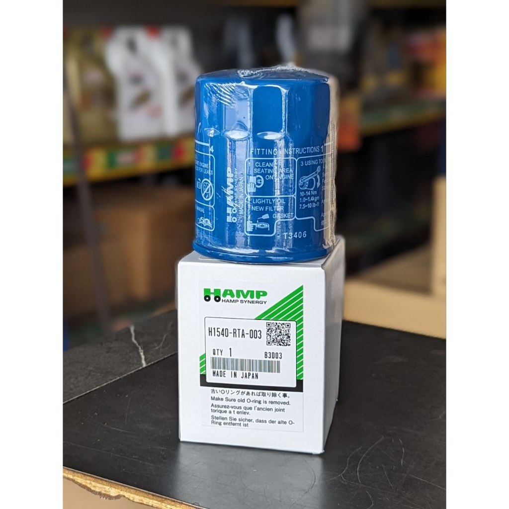 HAMP Japan Genuine Oil Filter Penapis Honda Civic City Jazz Accord CRV ...