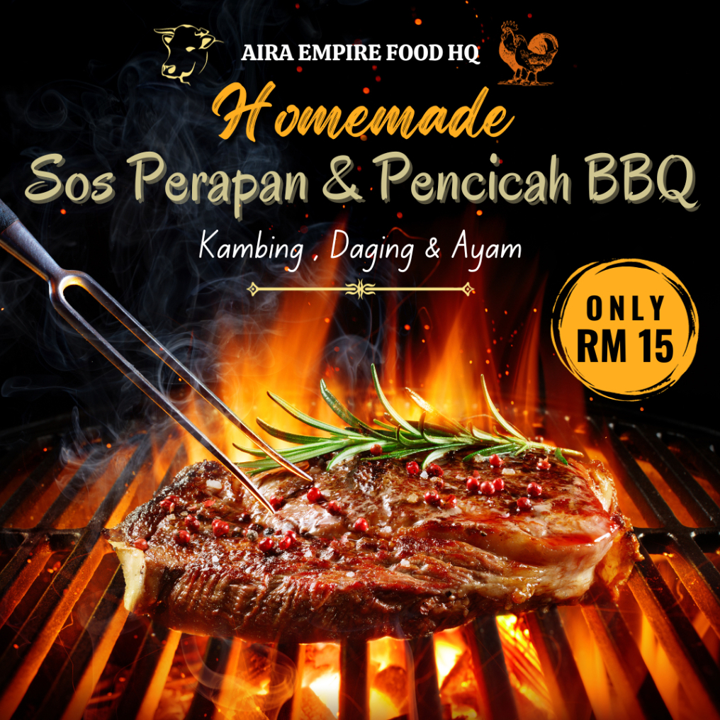 SOS PERAPAN DAN PENCICAH BBQ By AIRA EMPIRE FOOD 100% Original HQ ...