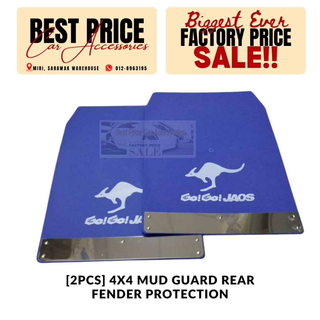 [2PCS] 4x4 Mud Guard Rear fender Protection | Shopee Malaysia