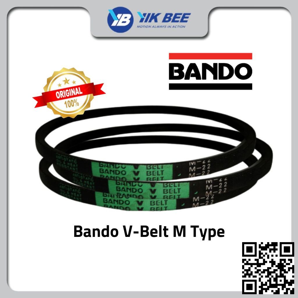 Bando V- Belt M type M32 M33 M34 M35 M36 M 37 M 38 M38 M40 M42 M43 ...