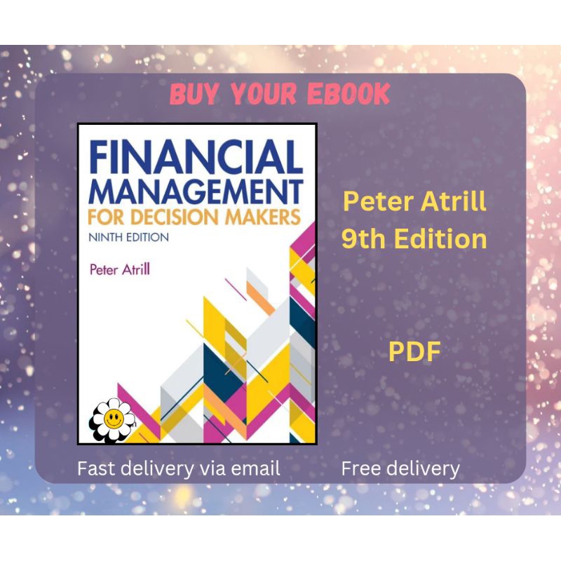 Financial Management For Decision Makers 9th Edition (2020) | Shopee ...