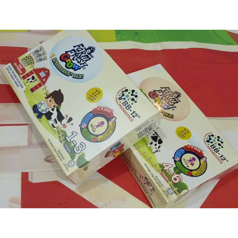 Farm Fresh Grow 30g SACHETs Pack Susu Rumusan Tepung Grow/pack powder ...