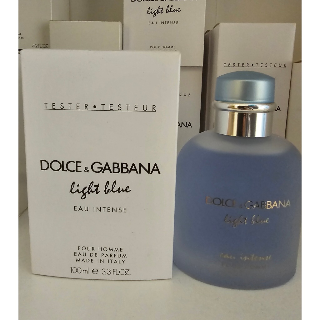 ORIGINAL Light Blue Eau Intense Pour Homme EDP 100ML TESTER (New ...