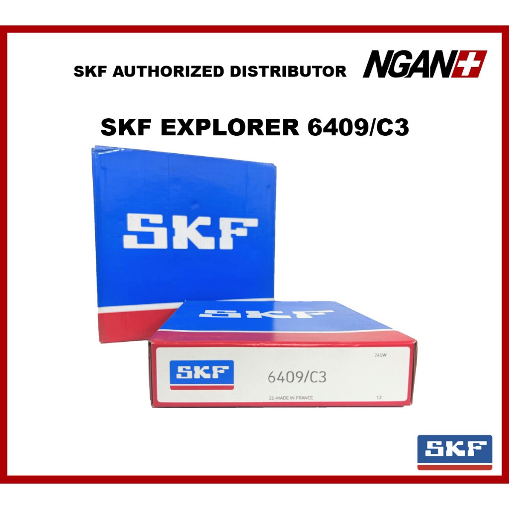 SKF EXPLORER 6409 C3 Deep groove ball bearing (45MMX120MMX29MM ...