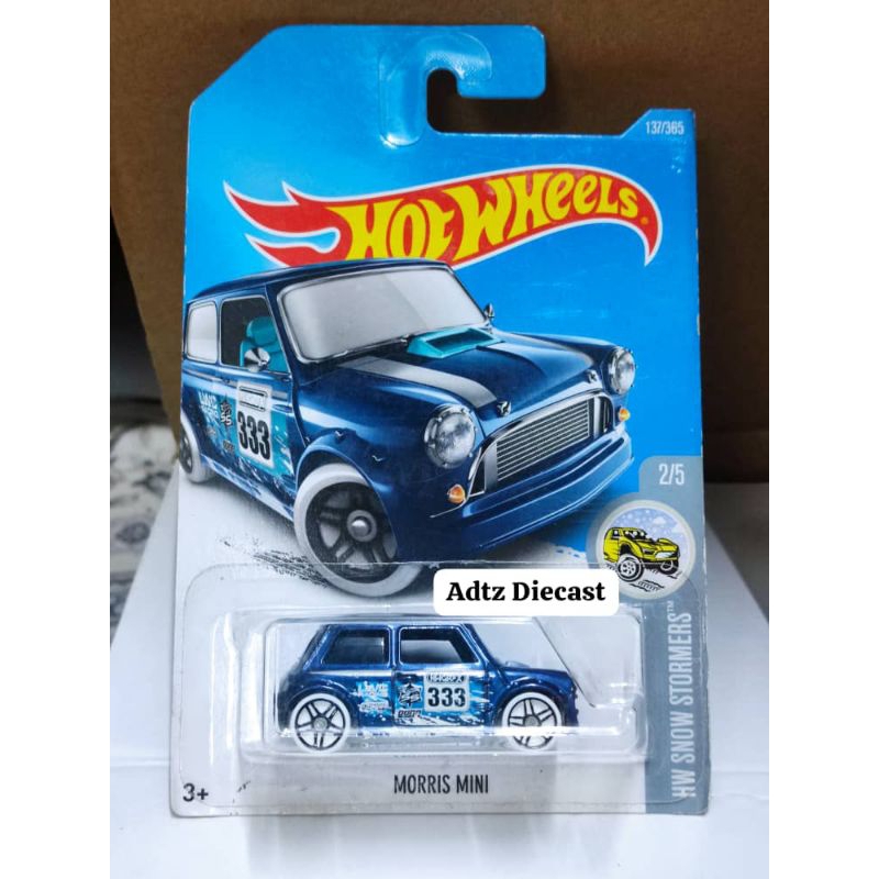 HOTWHEELS MORIS MINI (BLUE) | Shopee Malaysia