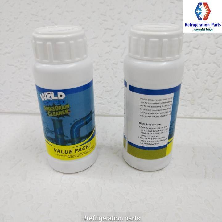 CZ 2pcs serbuk pencuci paip air pvc/aircon selesai masalah sumbat paip ...