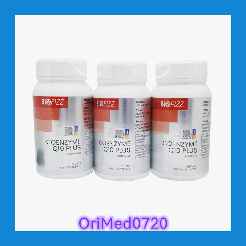 Biofizz Coenzyme Q10 Plus 30’s / 3X30’s | Shopee Malaysia
