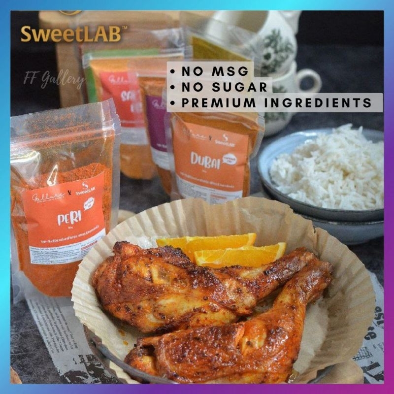 [READY STOCK] SweetLAB 110g MSG-Free Instant Spice / NO Sugar Seasoning ...