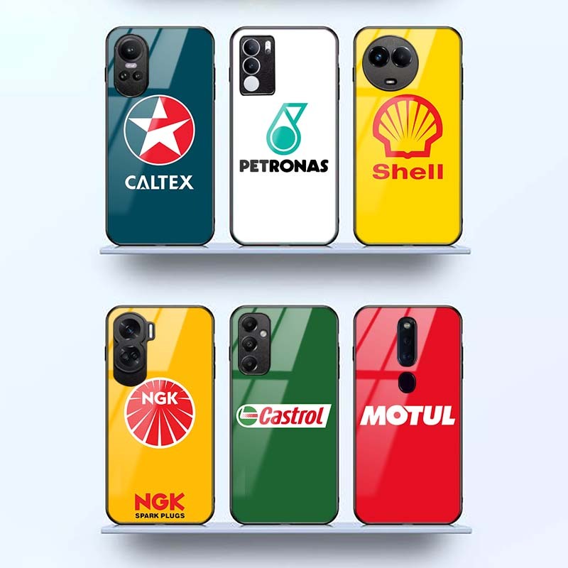 PC Plexiglass Back Case Gas Series OPPO A98 (5G)/A96/A76/A36 2022/A95 ...