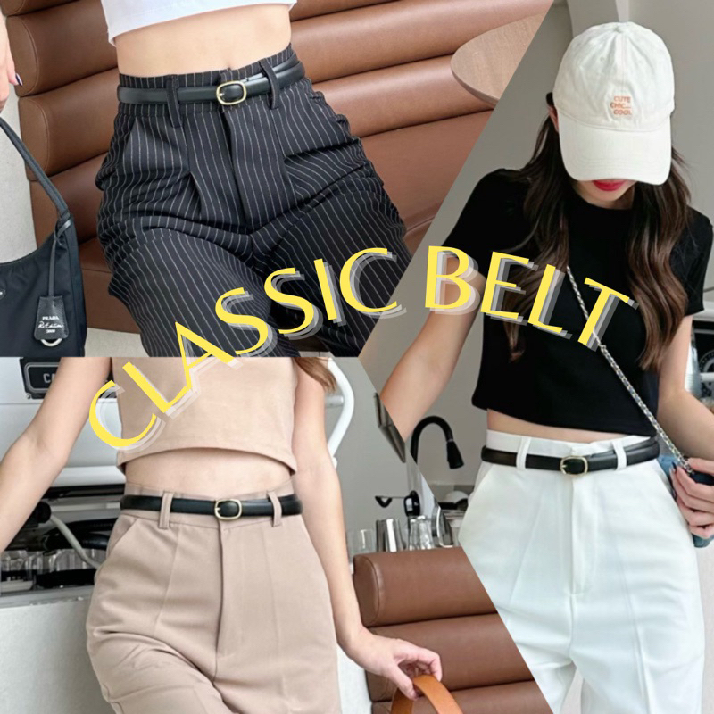 Classic Belt [𝗥𝗘𝗔𝗗𝗬 𝗦𝗧𝗢𝗖𝗞]🔥 | Shopee Malaysia