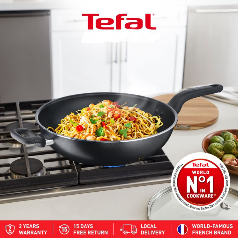 Tefal Non-Stick Cook Easy Wokpan (32cm) | Shopee Malaysia
