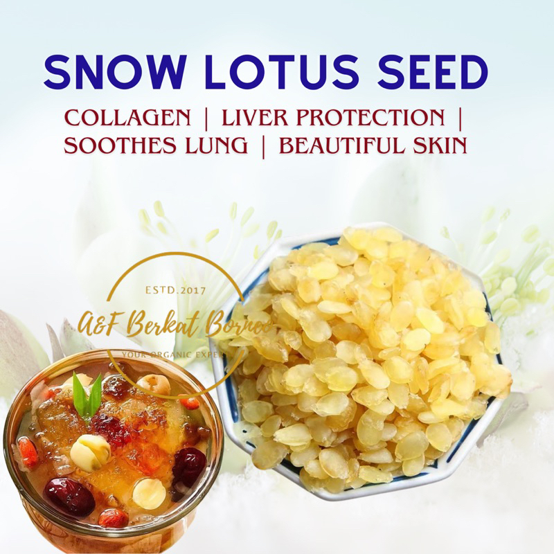 Snow Lotus Seed/Collagen Dessert/Cough Relieves/Healthy Dessert ...
