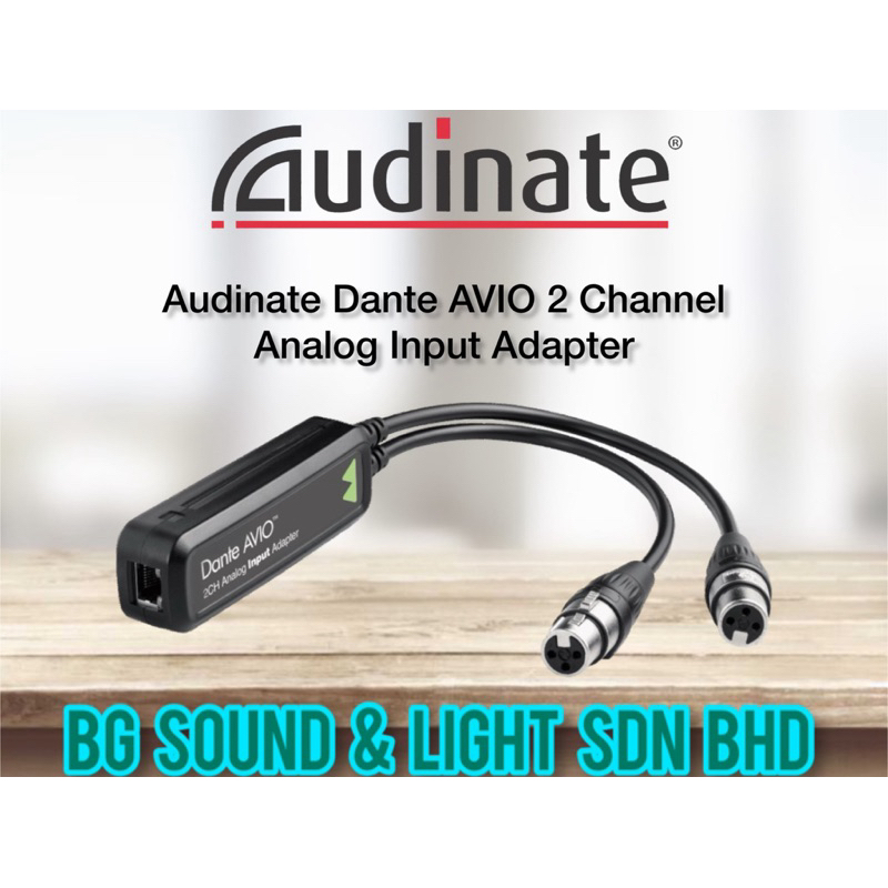 Audinate Dante AVIO 2 Channel Analog Input Adapter | Shopee Malaysia