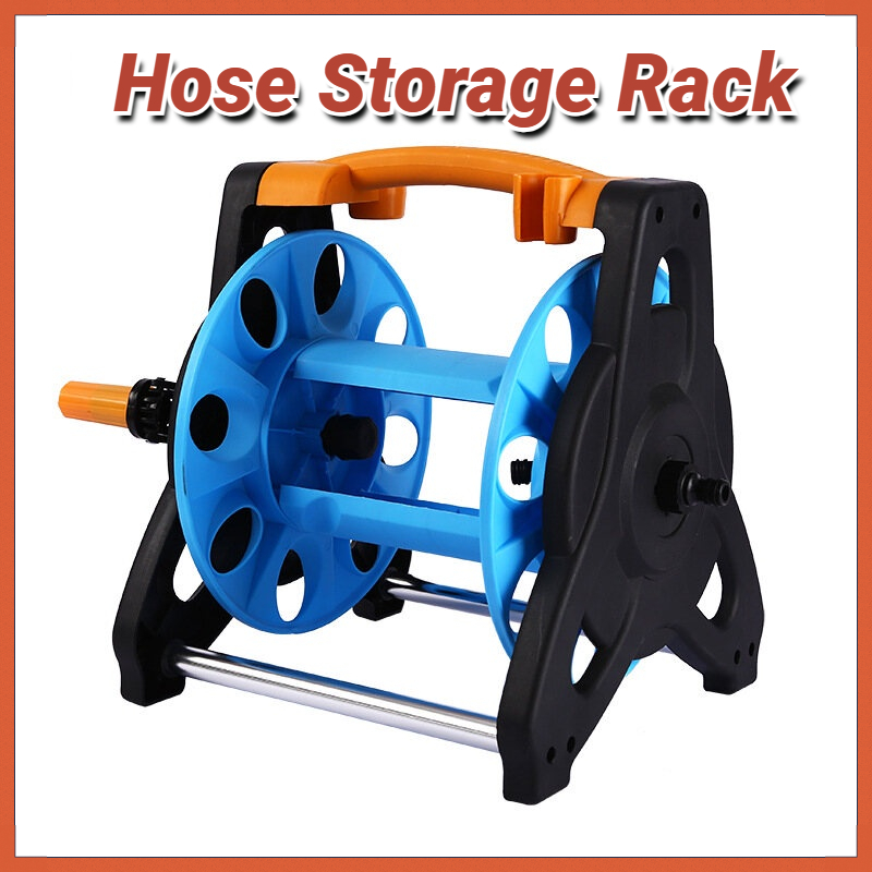 30M Heavy Duty Garden Hose Reel Hose Storage Rack Watering Pipe ...
