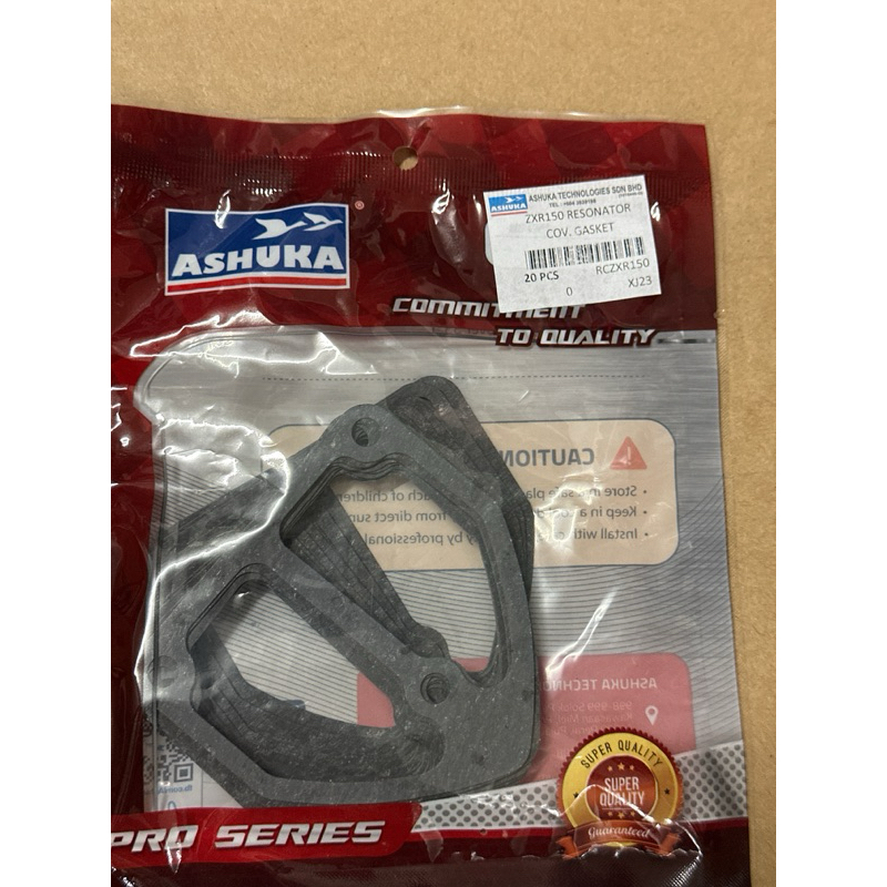 Kawasaki ZXR 150 ZX 150 KRR Power Valve Resonator Gasket Ashuka (1 Pack ...