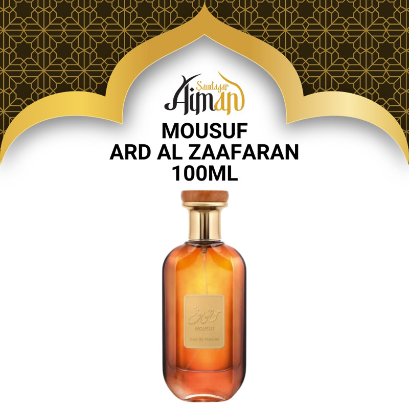 MOUSUF BY ARD AL ZAAFARAN PERFUME EDP 100ML | Shopee Malaysia