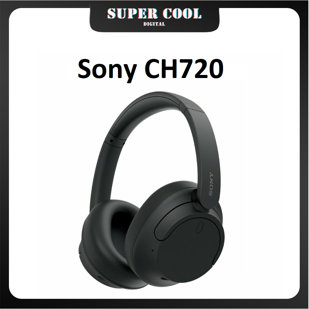 Sony WH CH720 Wireless Over-Ear Noise-Canceling Headphones | Shopee ...