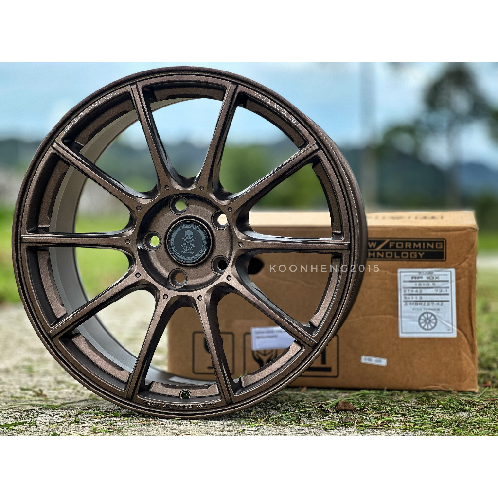 New Car Sport Rim CARBON BRONZE RAXER WHEELS RP10X 18x8.5J 5x113 ET42 - READY STOCK | Shopee ...