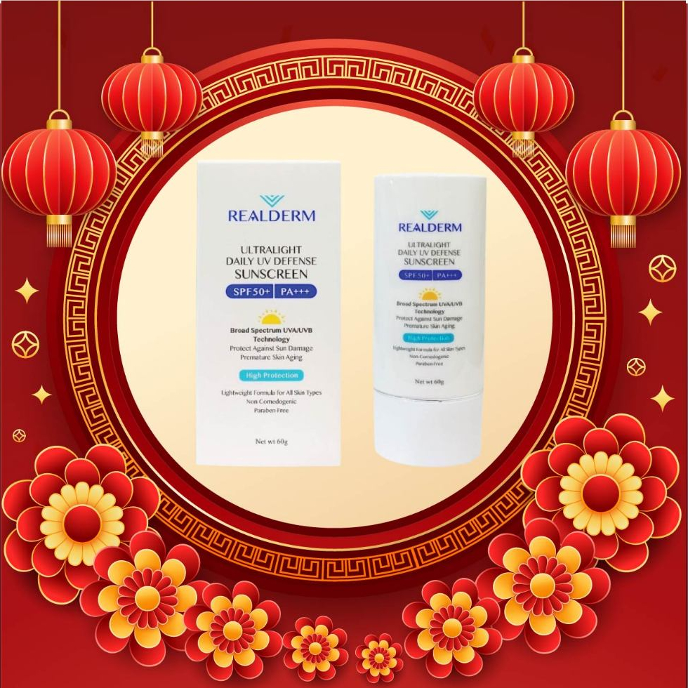 RealDerm Ultralight Sunscreen SPF50+/PA+++ (60G) | Shopee Malaysia