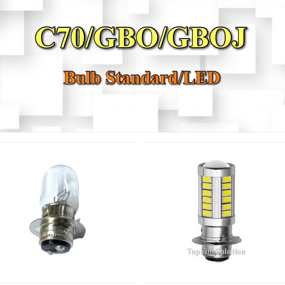 C70 GBO GBOJ(HONDA EX3) Head Lamp Bulb 12V/25W @ LED | Shopee Malaysia