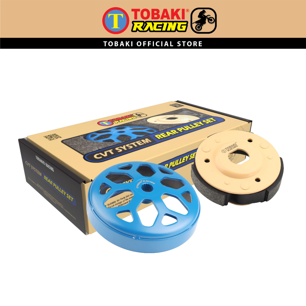 TOBAKI RACING CVT SYSTEM:REAR PULLEY SET | Shopee Malaysia