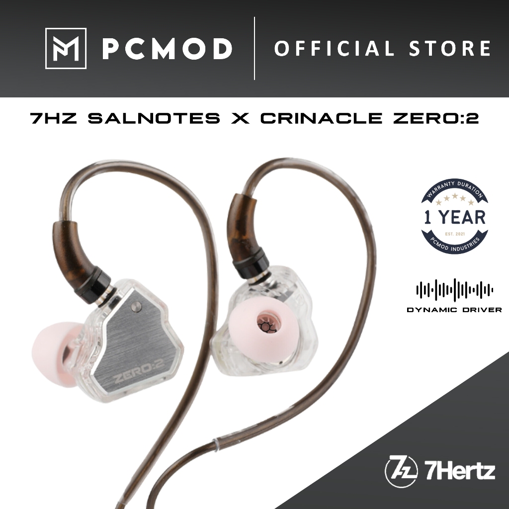 7HZ Salnotes IEM | 7HZ x Crinacle Zero: 2 | 10mm Dynamic Driver IEM ...