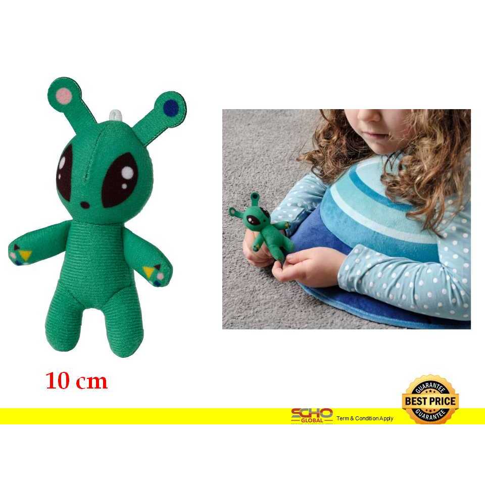 IKEA-AFTONSPARV Soft toy, mini-alien/green, 10 cm | Shopee Malaysia