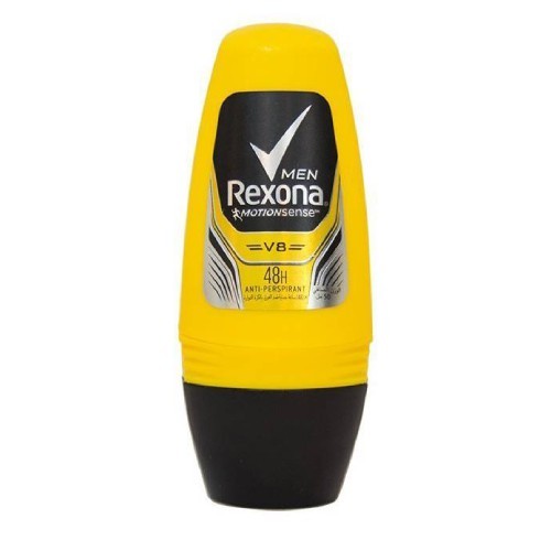 Rexona Men V8 Deodorant Roll On 50ml | Shopee Malaysia