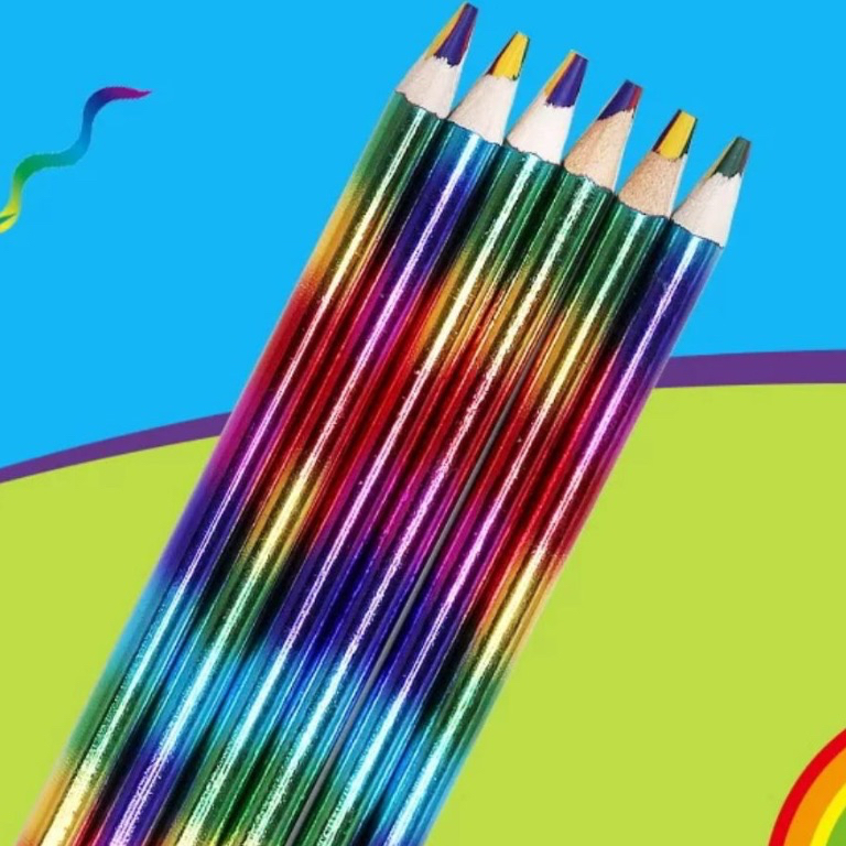 All A Plus Colourful Pencil Rainbow | Shopee Malaysia
