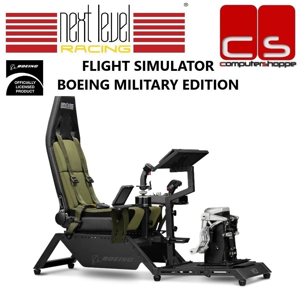 Next Level Racing FLIGHT SIMULATOR BOEING MILITARY EDITION - NLR-S028 ...