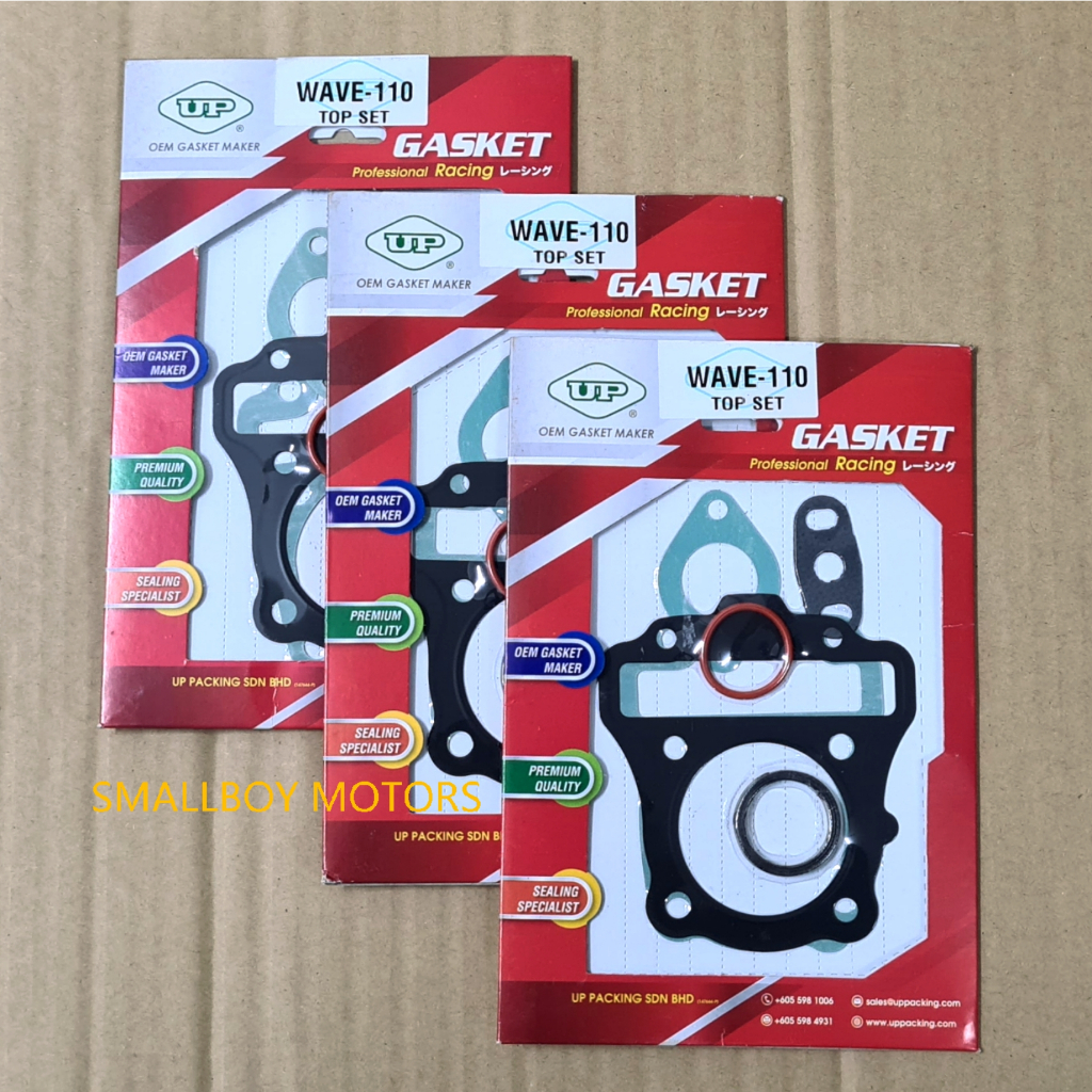 HONDA WAVE110 RS APLHA CX110 TOP SET GASKET STANDARD HEAD BLOCK ENGINE ...